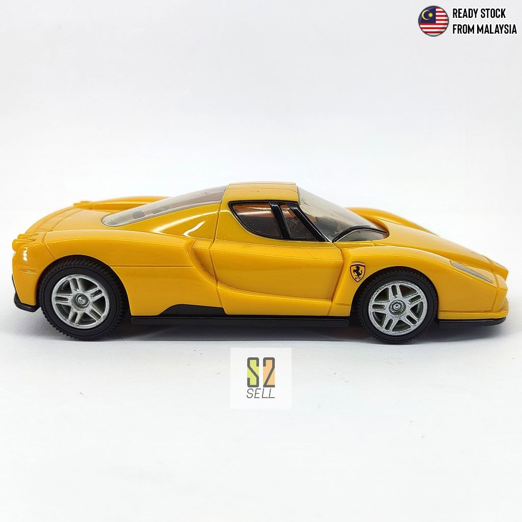 Shell Helix Enzo Ferrari Yellow Color Limited Edition 1/38 Scale USED ...