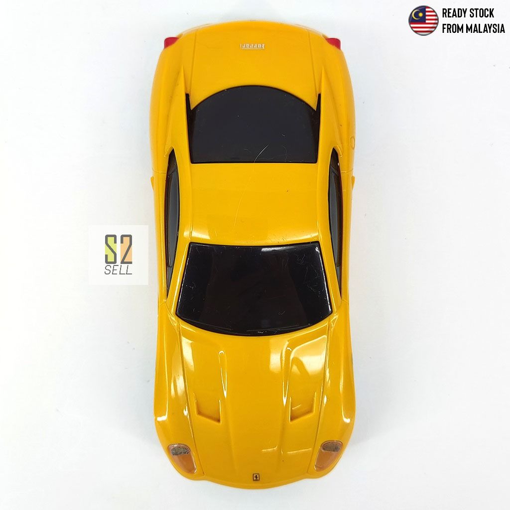 Shell Helix Ferrari 599 GTB Fiorano Yellow Color 1/38 Scale USED Car ...