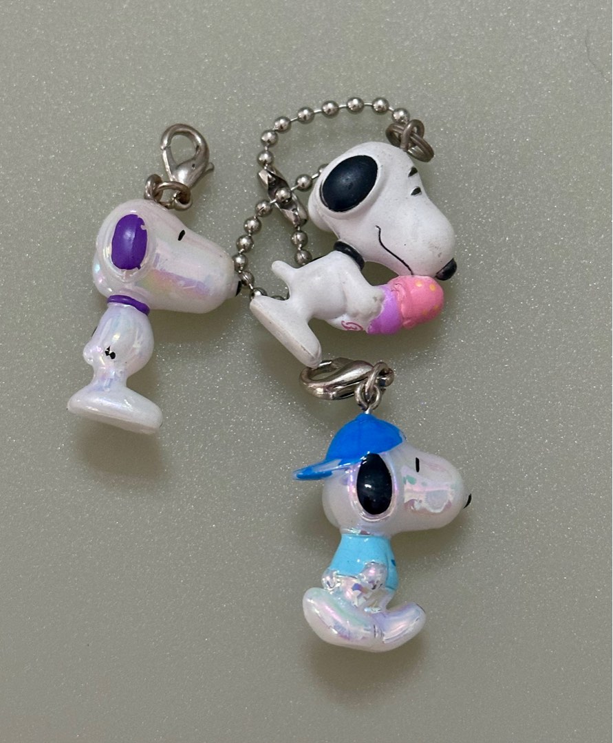 Snoopy keychains japan, Everything Else, Others on Carousell