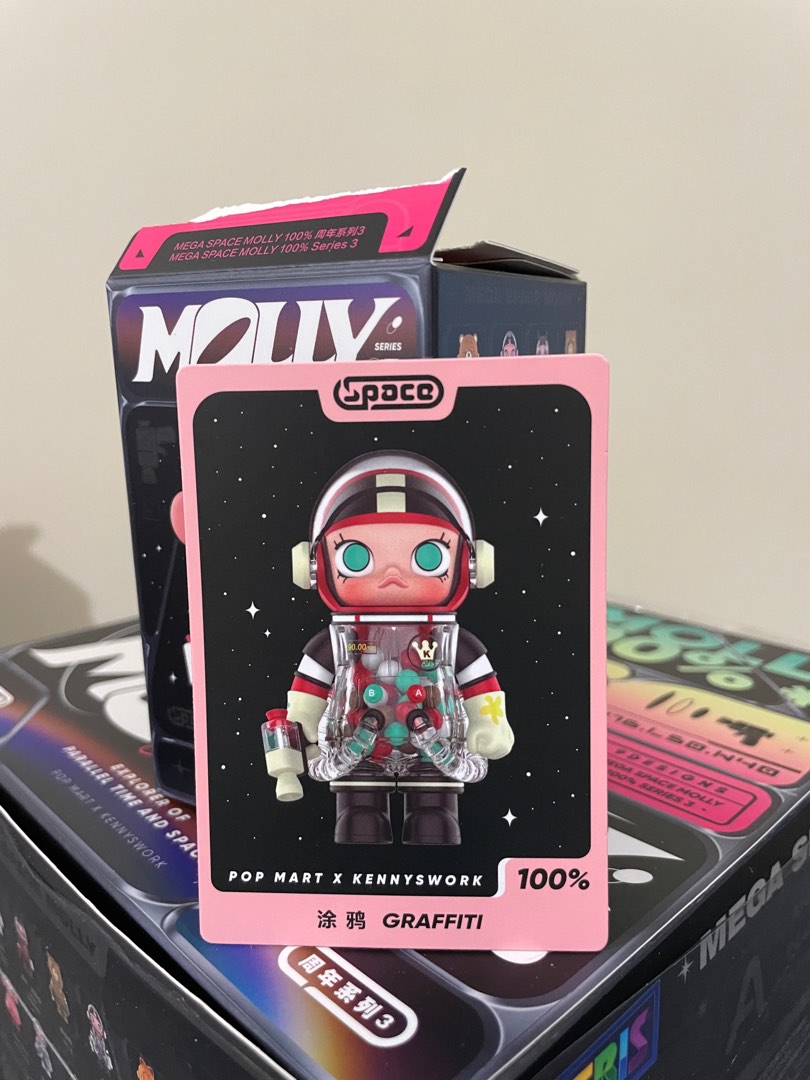Space Molly Graffiti (Version 3), Hobbies & Toys, Toys & Games on Carousell