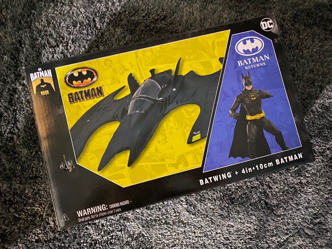 Spinmaster 1989 Batwing with Batman, Hobbies & Toys, Toys & Games on ...