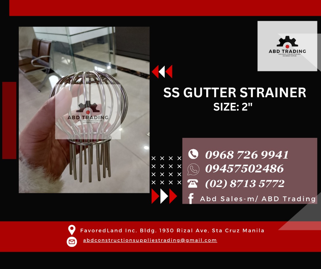 SS GUTTER STRAINER, Commercial & Industrial, Industrial Equipment on ...
