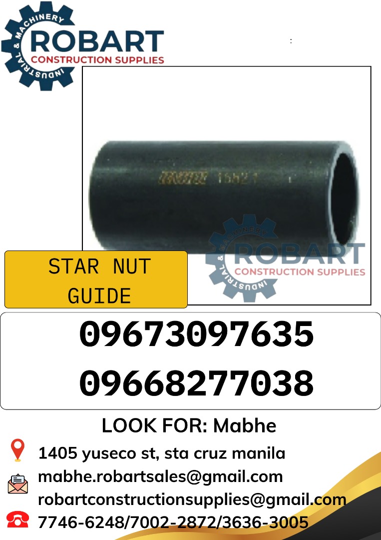 STAR NUT GUIDE, Commercial & Industrial, Construction Tools & Equipment ...