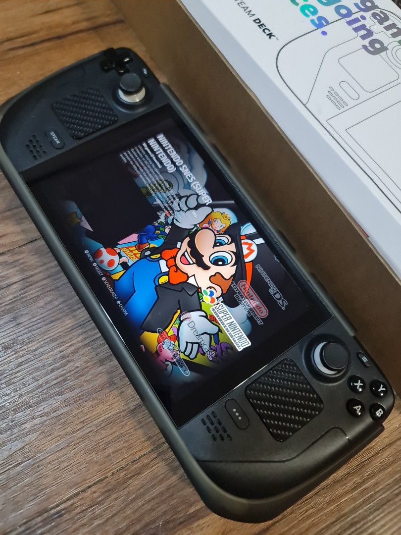 Steamdeck 768GB (256/512) Dual boot 100% batt health full of games ...