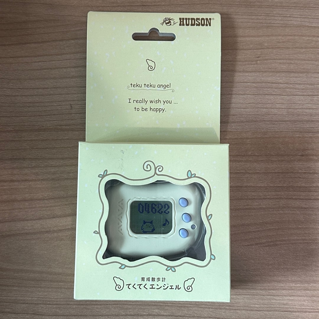 Teku Teku Angel Pedometer Virtual Pet - Step Counter - White, New In ...