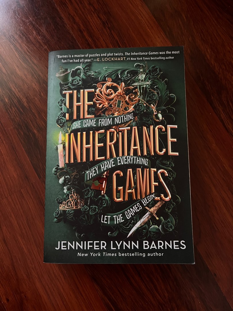 The Inheritance Games by: Jennifer Lynn Barnes, Hobbies & Toys, Books ...