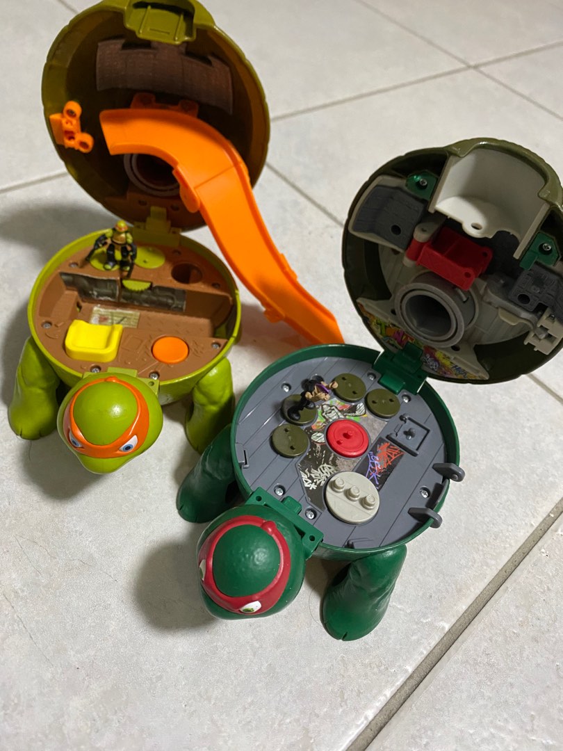 Tmnt ninja turtles micro playsets SET, Hobbies & Toys, Toys & Games on ...