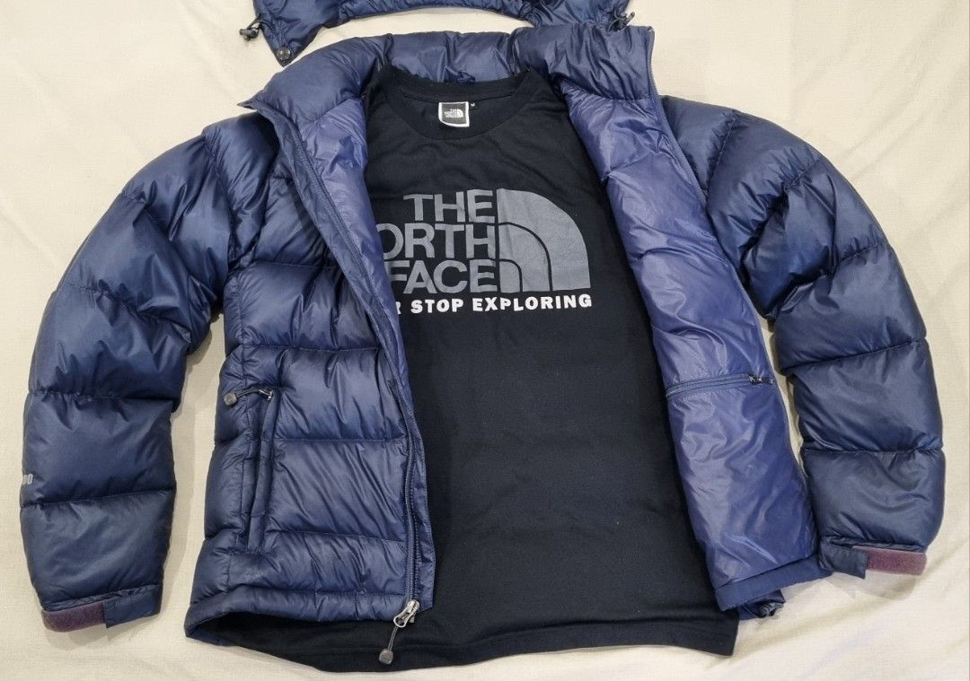 TNF The North Face Nuptse style 700FP Goose Down Puffer Jacket (M ...