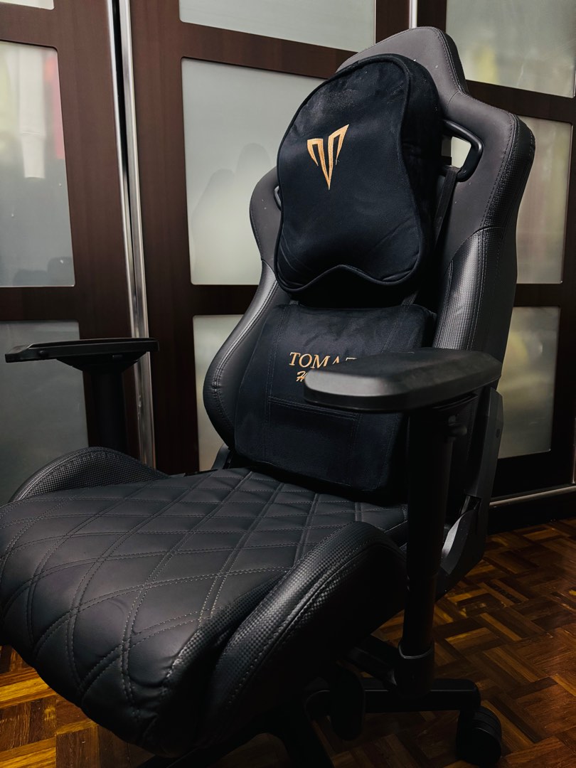 Tomaz Troy Black (Limited Edition) Gaming Chair, Furniture & Home ...