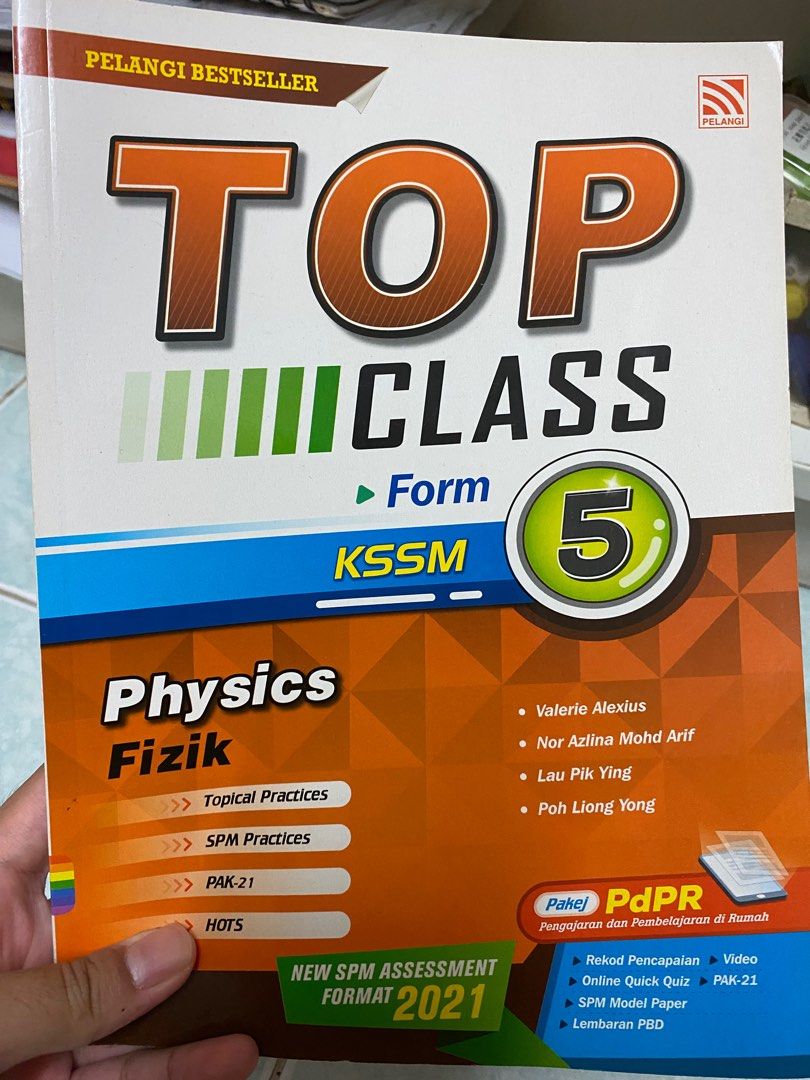 TOP CLASS PHYSICS KSSM FORM 5, Hobbies & Toys, Books & Magazines ...