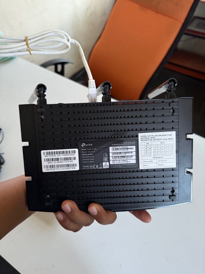 Unifi modem & router, Computers & Tech, Parts & Accessories, Networking ...