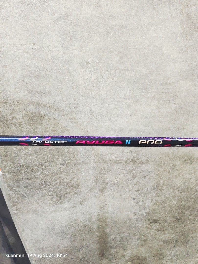 Victor Thruster Ryuga 2 pro, Sports Equipment, Sports & Games, Racket ...