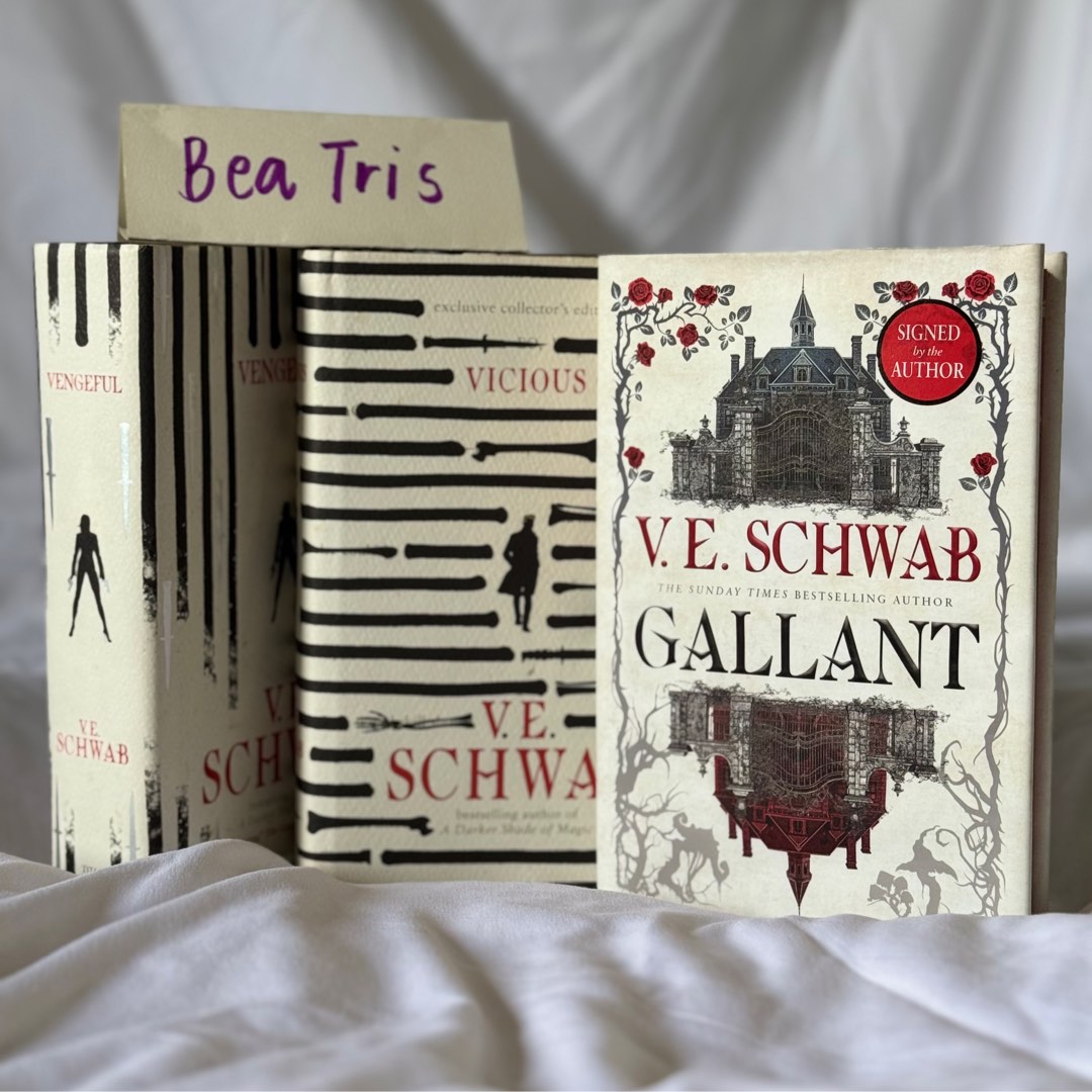 Gallant (Signed Waterstones Hardcover Edition) by V.E. Schwab, Hobbies & Toys, Books & Magazines ...