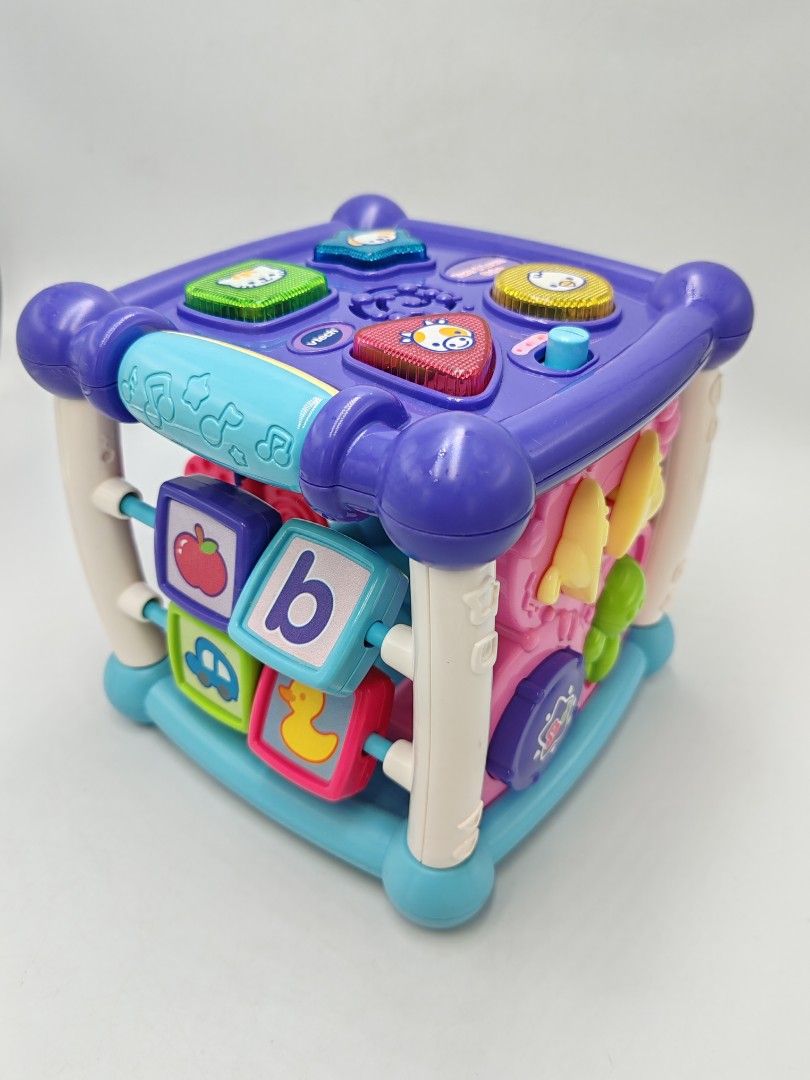 Vtech Turn & Learn Cube (A09), Hobbies & Toys, Toys & Games on Carousell
