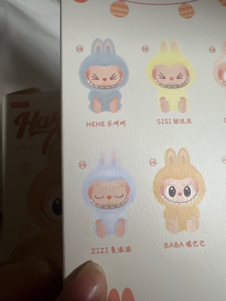 ZIZI LABUBU, Hobbies & Toys, Toys & Games on Carousell