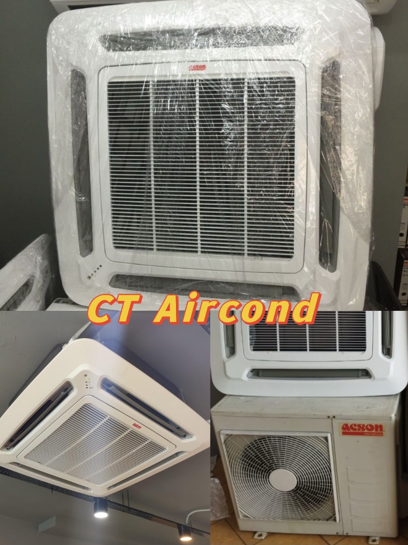 2hp - 3hp Acson Ceiling Cassette Aircond, Everything Else, Others on ...