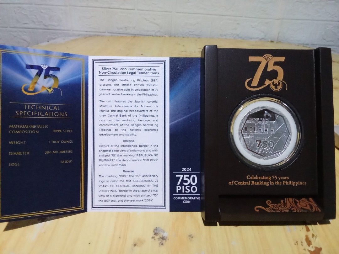 3RD BATCH PRE-ORDER 750 PISO NEW RELEASE BSP COMMEMORATIVE PROOF COINS ...