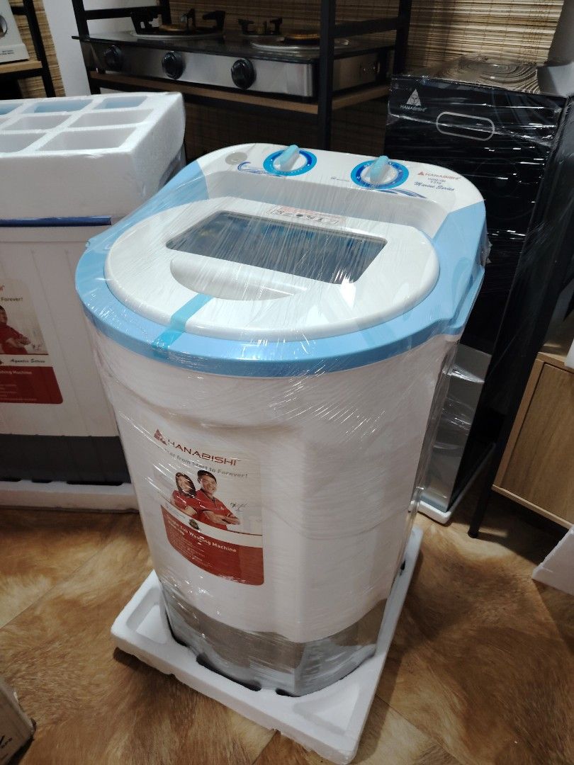 9kg. HANABISHI WASHING MACHINE SINGLE-TUB HWM-190, TV & Home Appliances ...