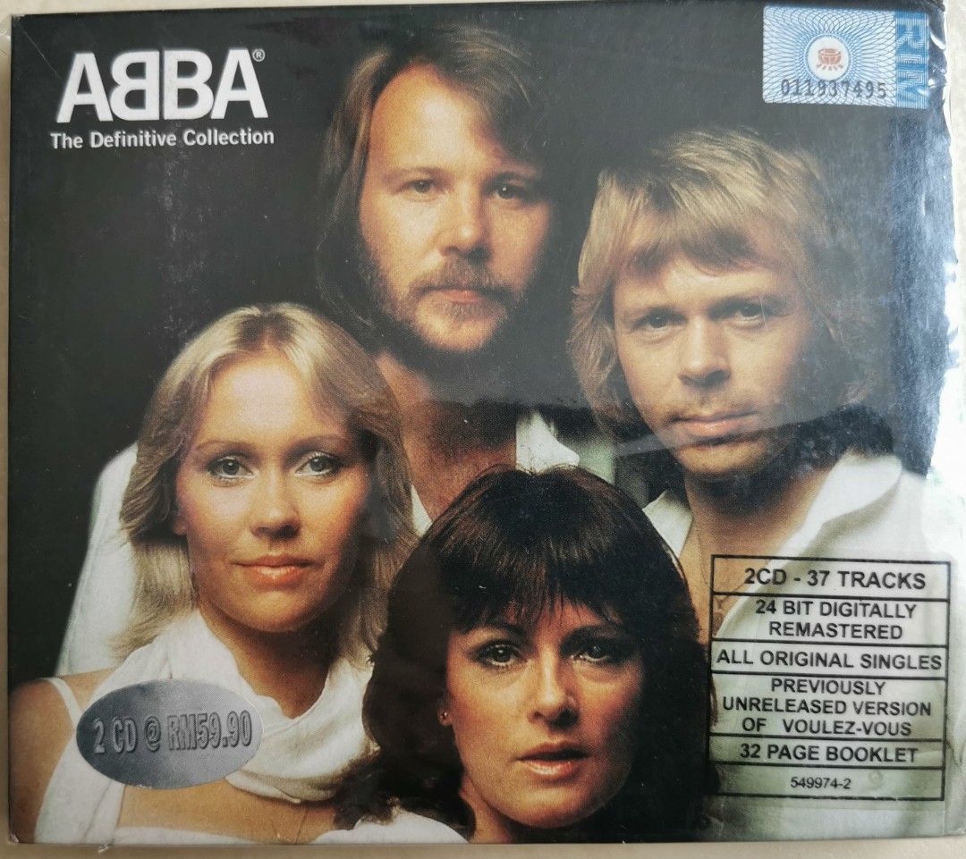 ABBA: The Definitive Collection 2CD, Hobbies & Toys, Music & Media, CDs & DVDs on Carousell