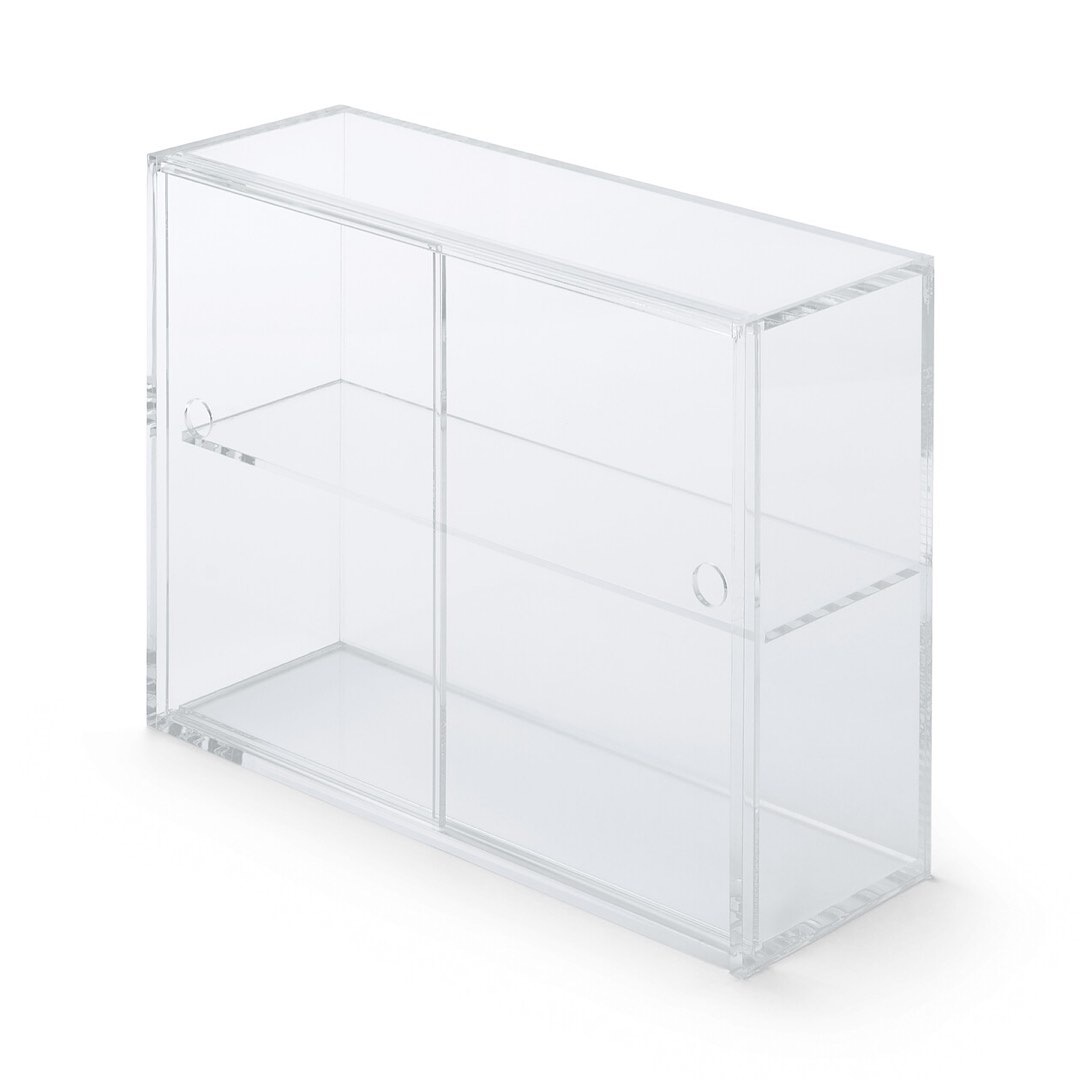 acrylic display case with sliding door, Furniture & Home Living, Home ...