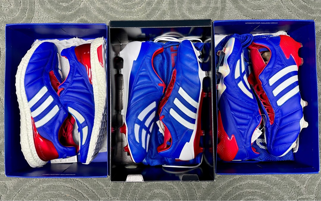 Adidas Predator Mania Samurai Blue, Men's Fashion, Footwear, Boots on ...