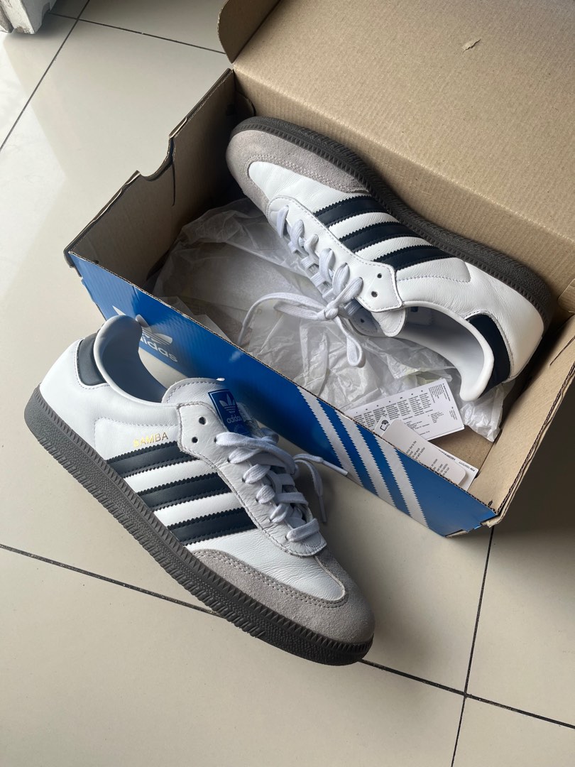 adidas samba size 9, Men's Fashion, Footwear, Sneakers on Carousell
