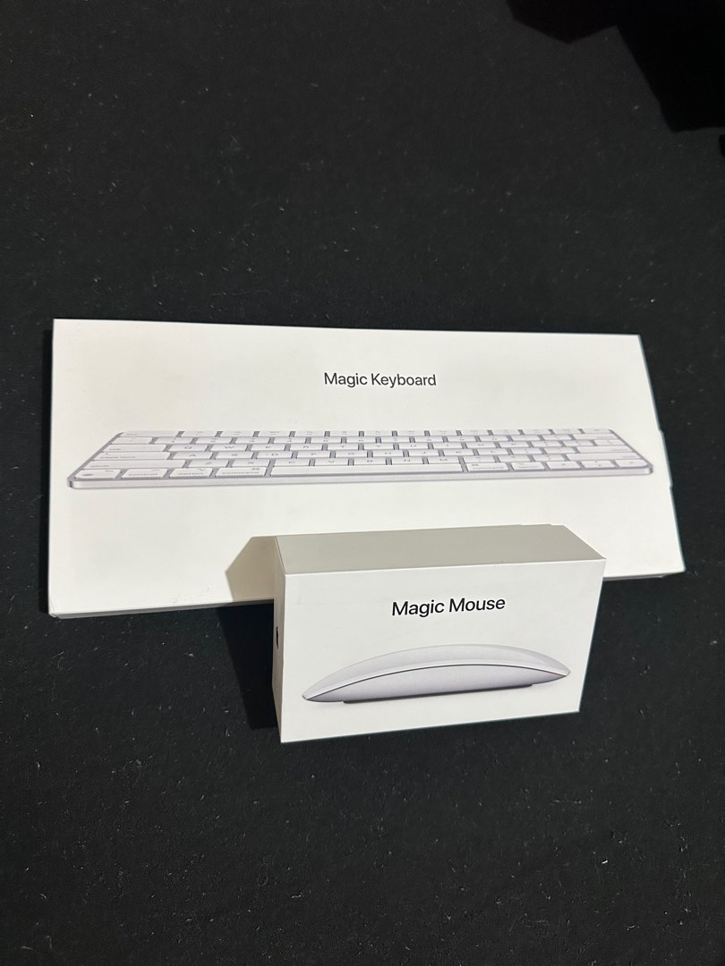 Apple Magic Keyboard and Mouse, Computers & Tech, Parts & Accessories ...
