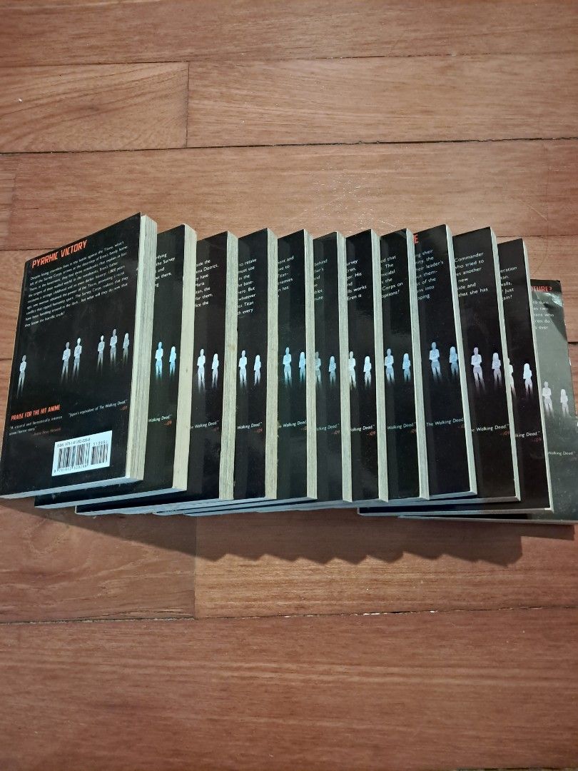 ATTACK ON TITAN AOT Manga English Vol 11 to 22, Hobbies & Toys, Books ...