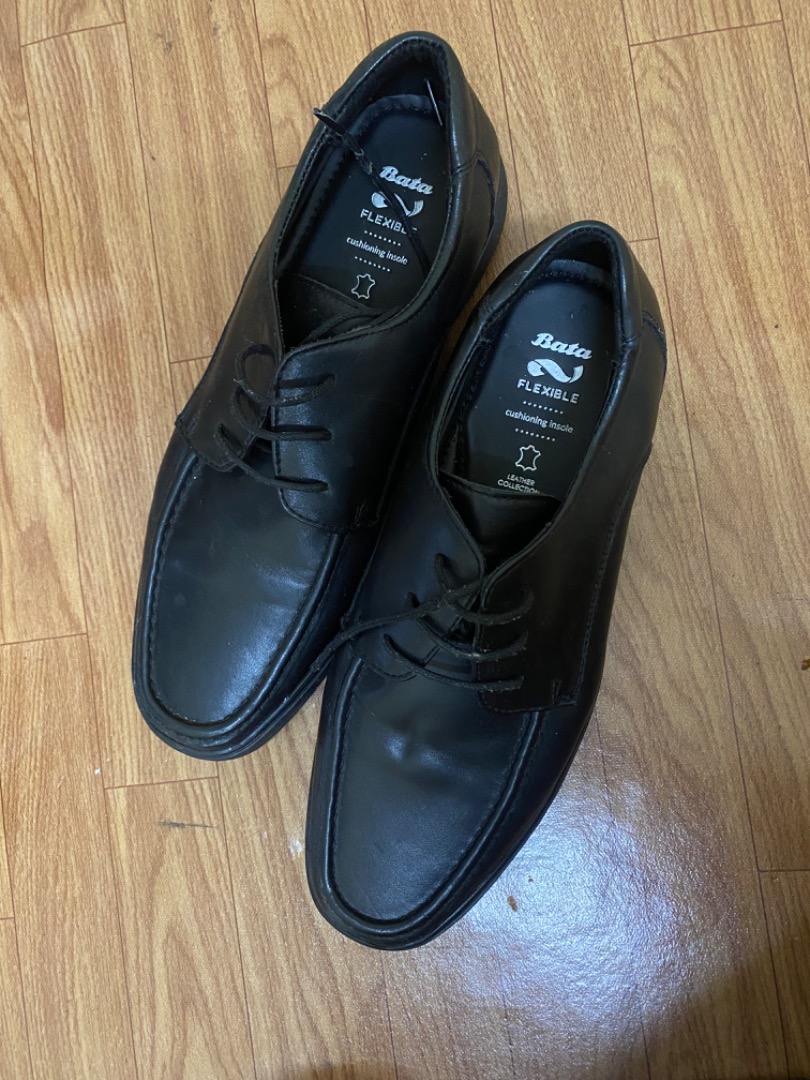 Bata leather shoes, Men's Fashion, Footwear, Dress shoes on Carousell