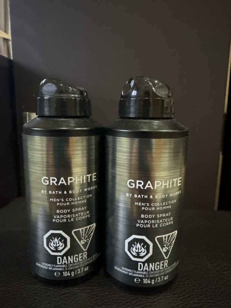 Bath & Body works body Graphite body spray, Beauty & Personal Care, Fragrance & Deodorants on ...
