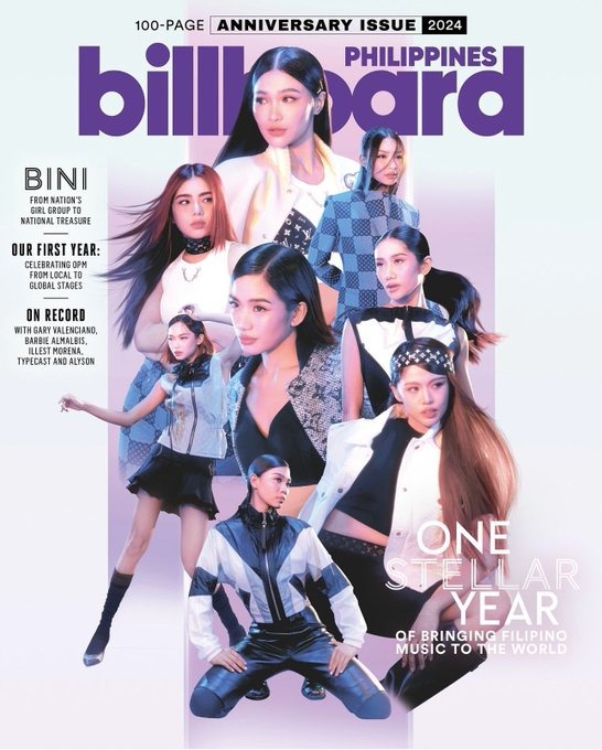 BINI Billboard PH Gen Ad Tickets + Photo Print Pasabuy, Tickets ...
