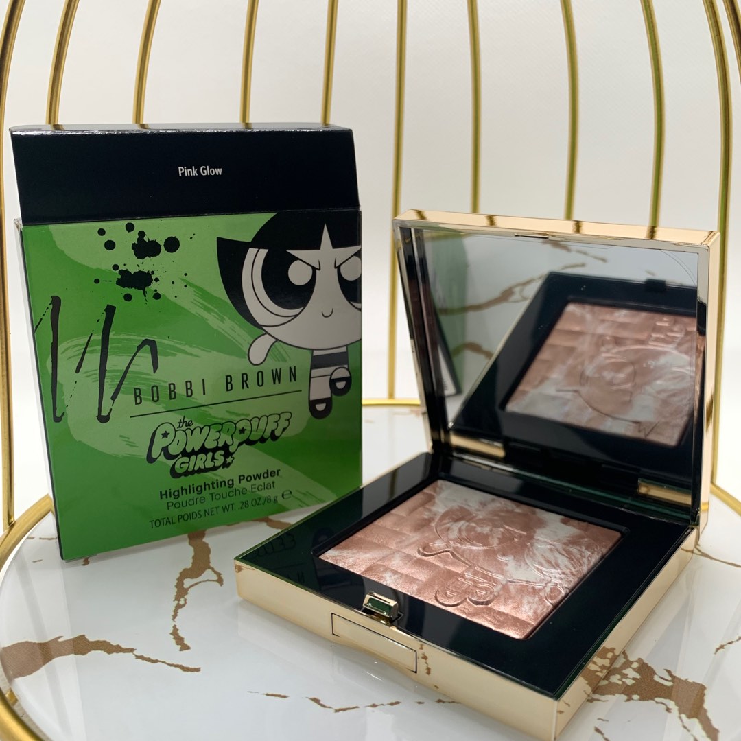 BOBBI BROWN The Powerpuff Girls highlighting powder-pink glow, Beauty ...