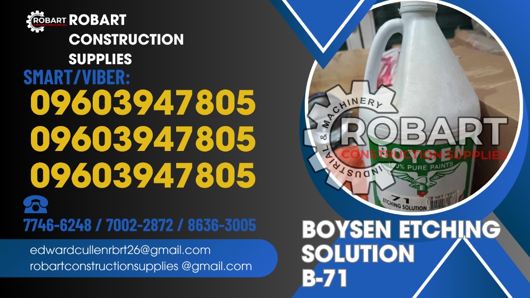 boysen etching solution b-71, Commercial & Industrial, Construction ...