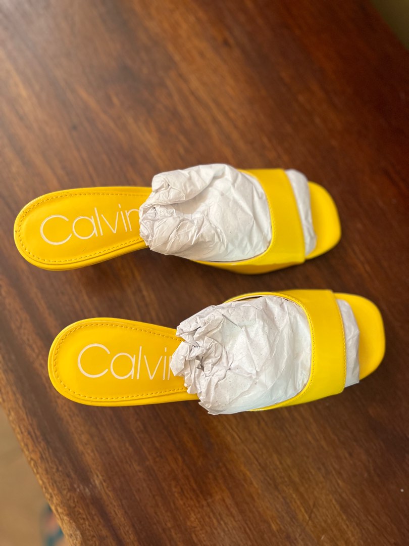 Calvin Klein Luc Mule, Women's Fashion, Footwear, Flats & Sandals on ...