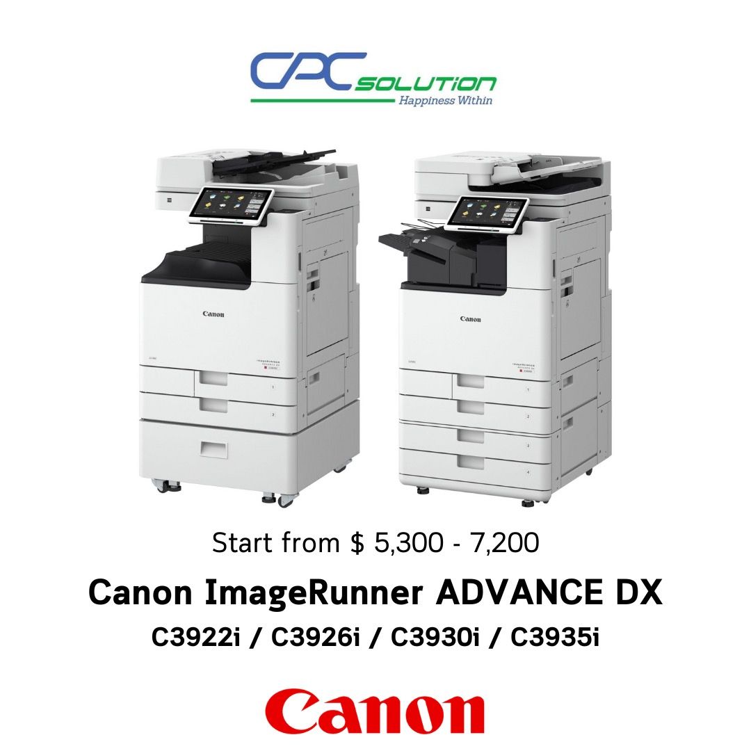 Canon ImageRUNNER ADVANCE DX C3922i / C3926i / C3930i / C3935i ...