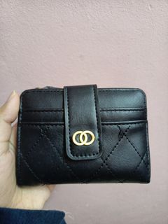 [Defect] Lambskin Woven Slim Wallet / Card Holder, Women's Fashion ...