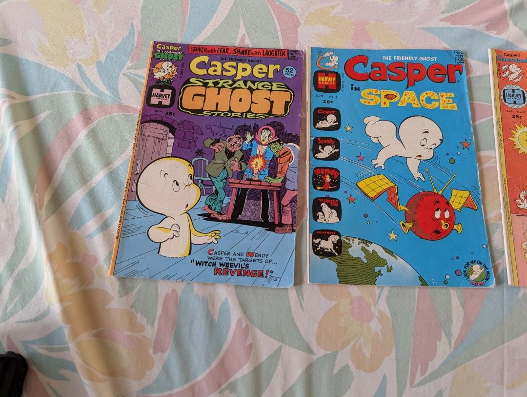Casper The Friendly Ghost 6 8 91 Vintage Old Comics (250 each), Hobbies ...