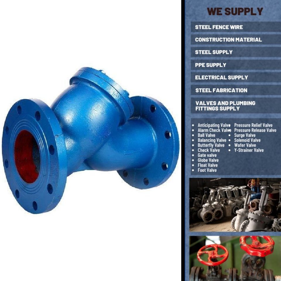 Cast Iron Y Strainer / Wye Strainer / Fairbanks Y Strainer / Valves / Gate Valve, Commercial ...
