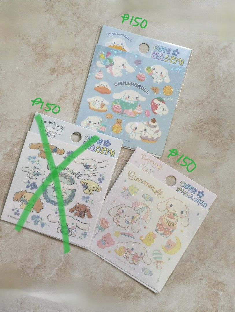 Cinnamoroll stickers, Hobbies & Toys, Memorabilia & Collectibles ...