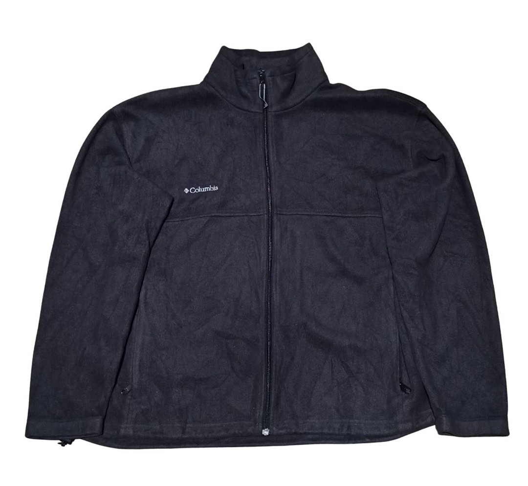 Columbia Fleece Boxy Fit Zip Up, Men's Fashion, Coats, Jackets and ...
