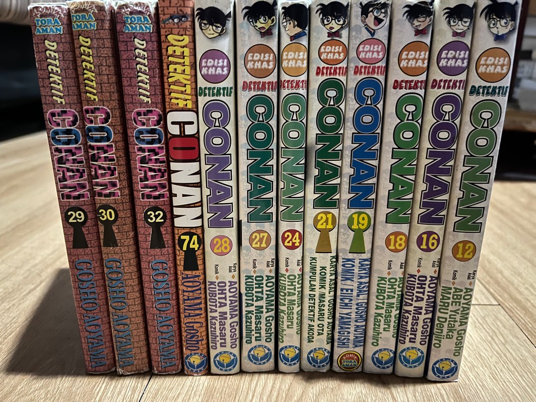 Combo Komik Detective Conan, Hobbies & Toys, Books & Magazines, Comics ...