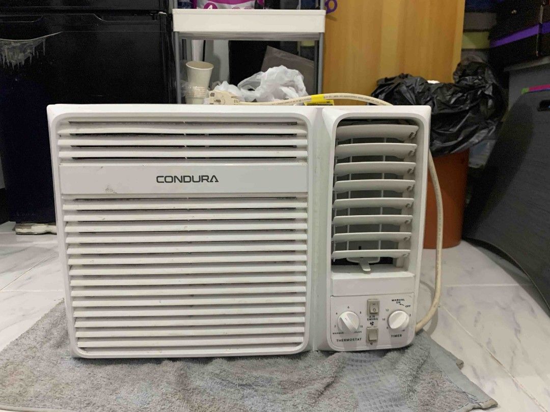 Condura Window type Aircon (1.5HP), TV & Home Appliances, Air ...