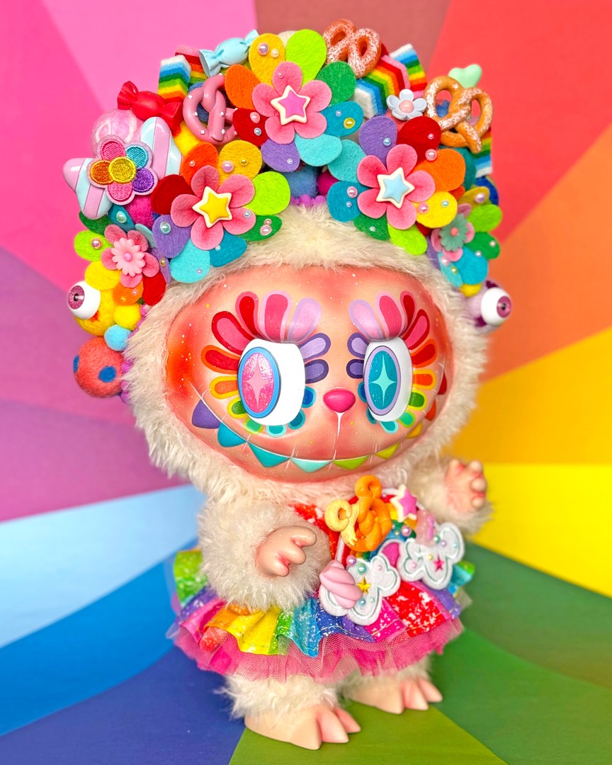 POPMART Labubu Best of Luck Custom, Hobbies & Toys, Toys & Games on ...