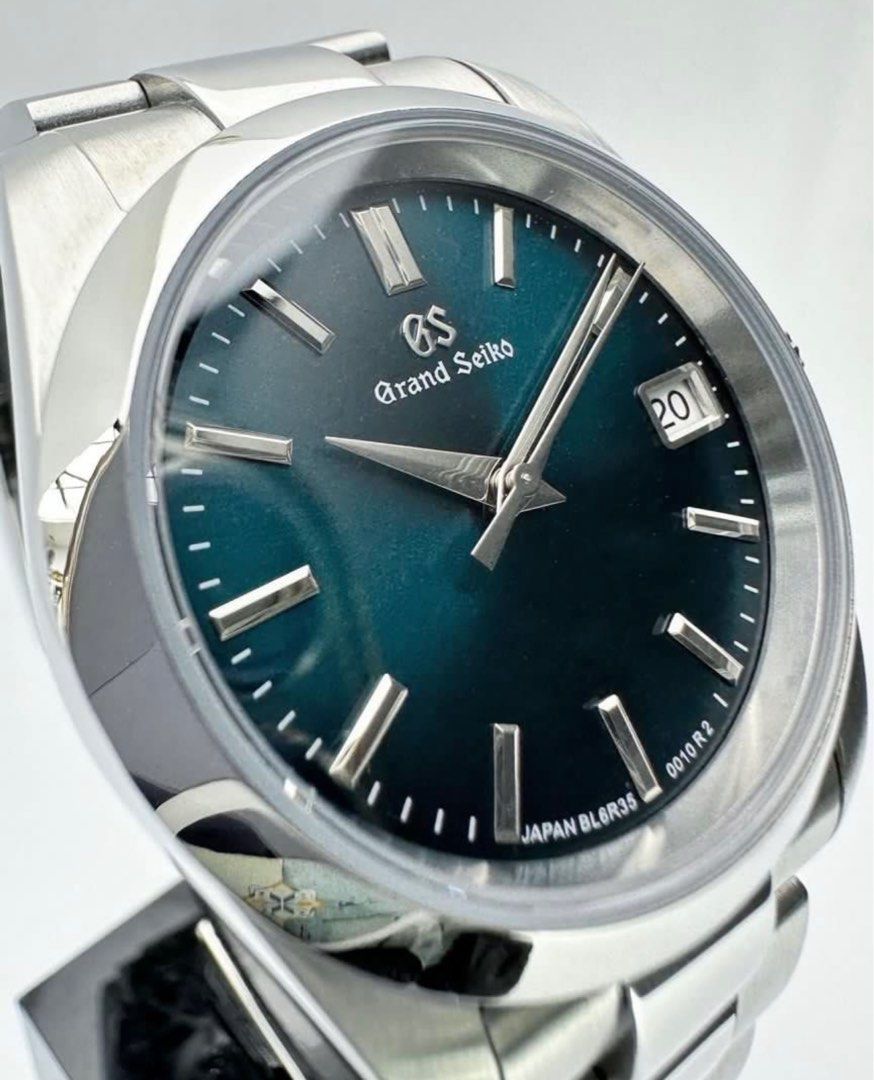 Custom Seiko Mod 36mm Algean Blue GS Automatic Watch, Men's Fashion ...