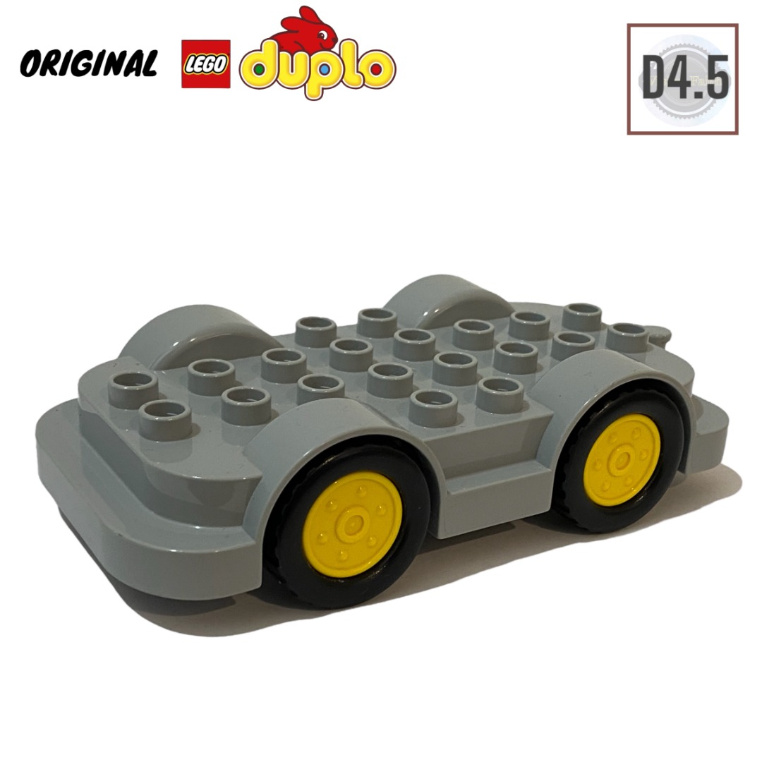 D4.5. LEGO DUPLO VEHICLES PARTS #15314c01 - DUPLO CAR BASE 4 x 8 WITH ...