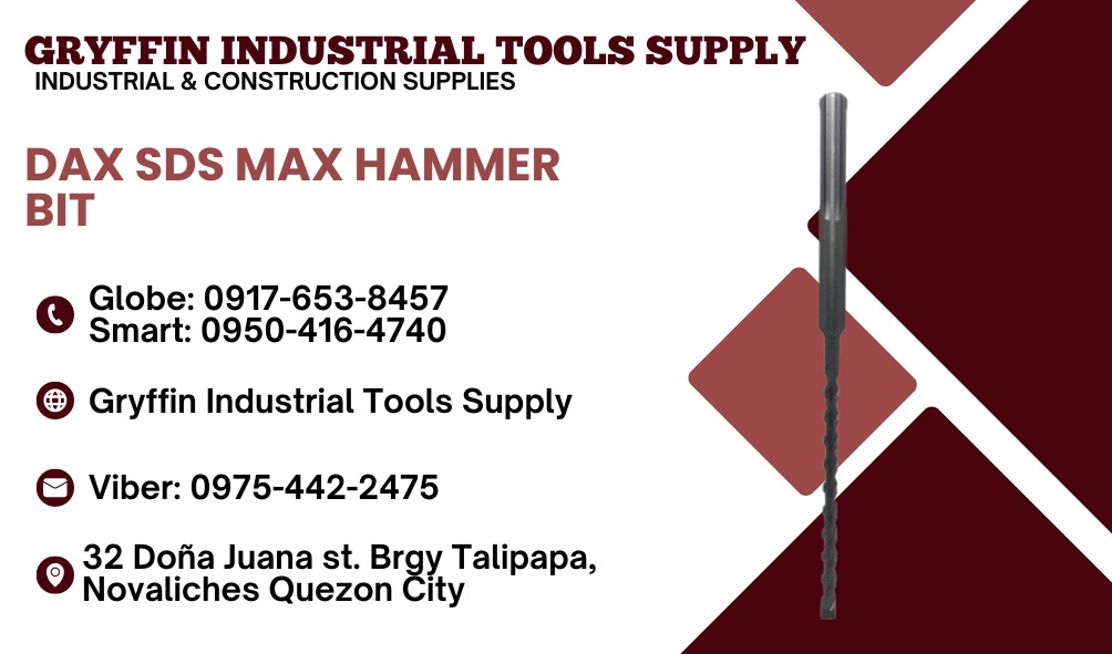 Dax SDS Max Hammer Bit, Commercial & Industrial, Industrial Equipment ...