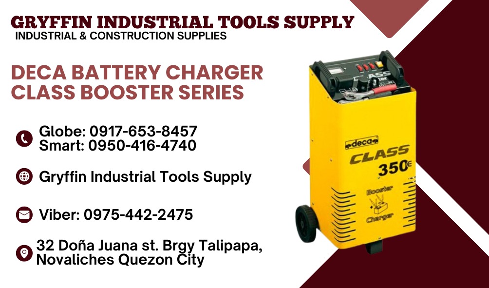 Deca Battery Charger Class Booster Series, Commercial & Industrial ...