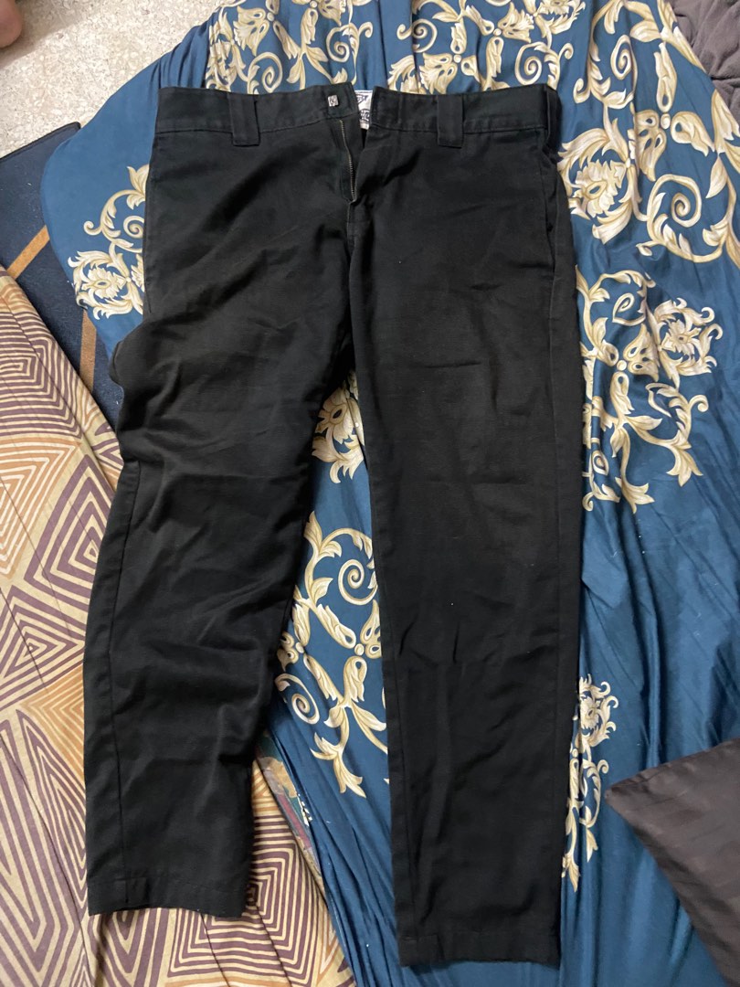 Dickies Black Chinos pants, Men's Fashion, Bottoms, Chinos on Carousell