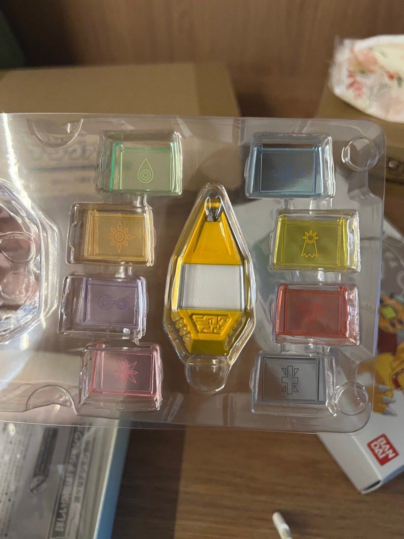 Digimon 25th anniversary 8 Badges, Hobbies & Toys, Toys & Games on ...
