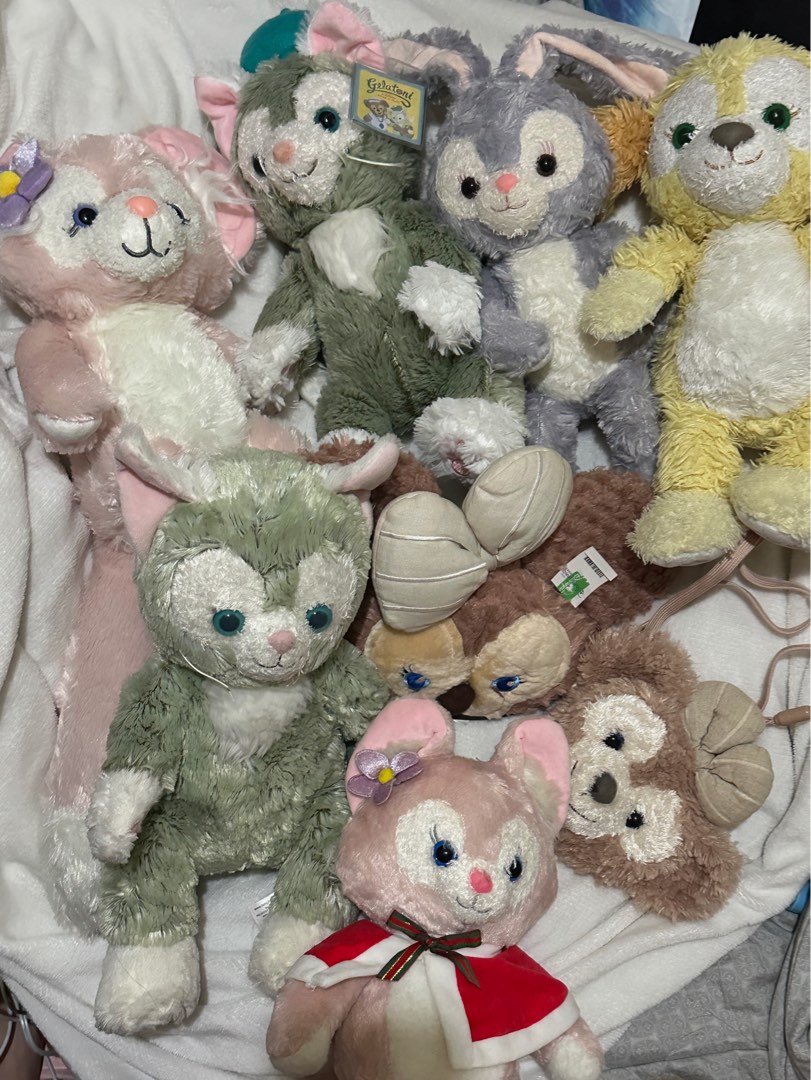 DUFFY AND FRIENDS DISNEY PLUSH DOLL TOYS LINABELL COOKIE ANN STELLALOU ...